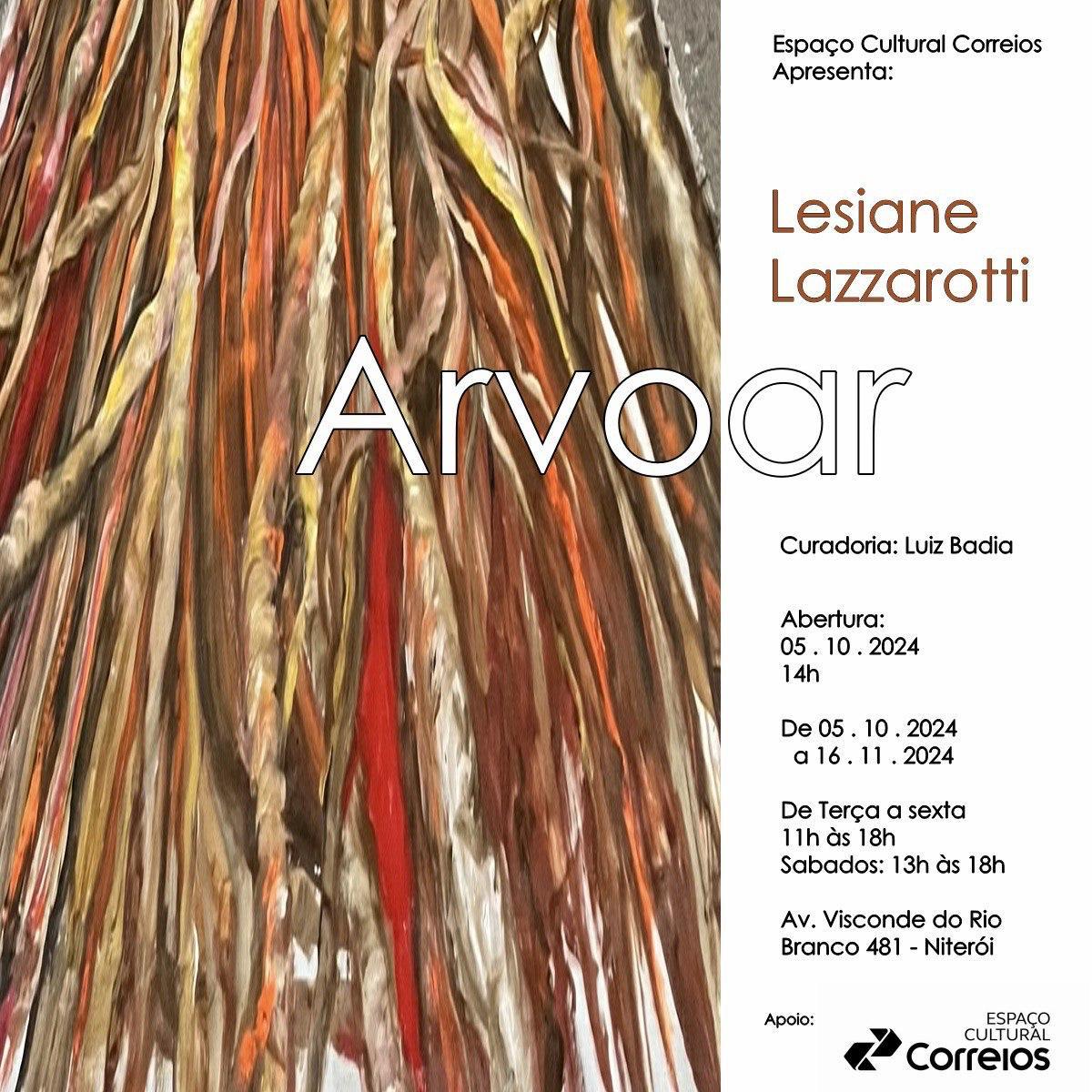 Exposição “Arvoar” no Espaço Cultural dos Correios de Niterói apresenta ...